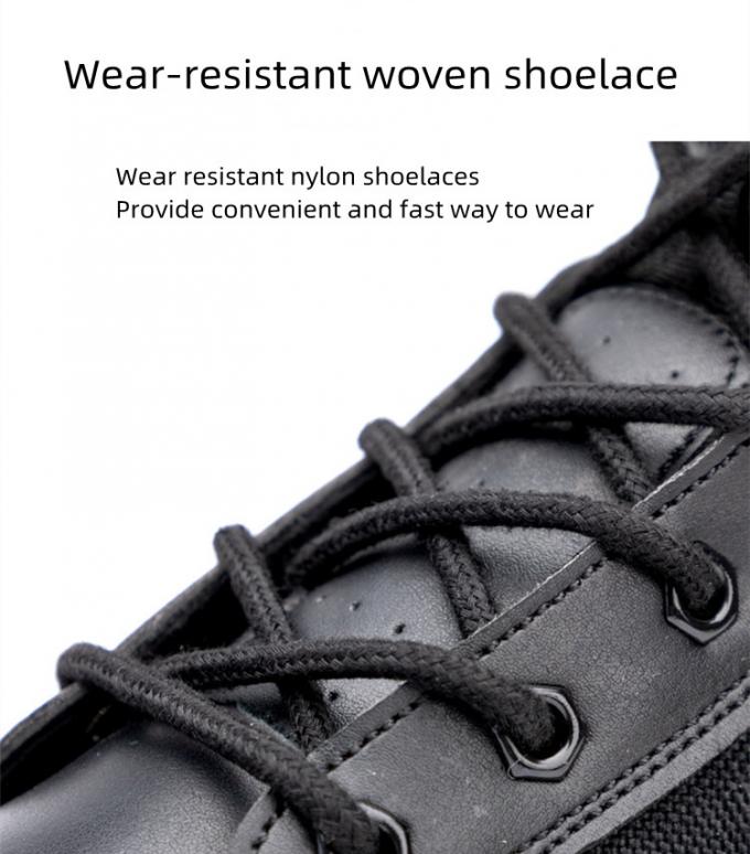 Shockproof Tactical Military Leather Boot Antibacterial Moisture Proof ...