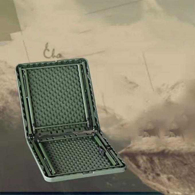 Multifunctional Army Green Table Military Camping Gear Portable Steel ...