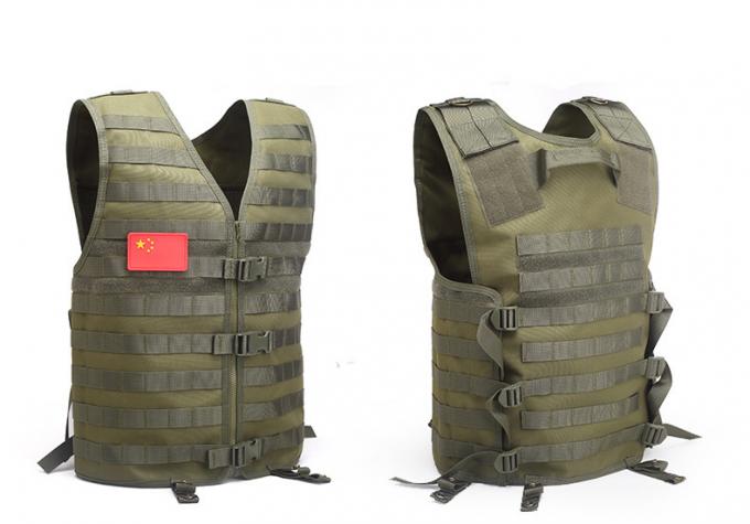 Multifunctional Military Tactical Vest Equipment 100% Polyester Camo ...