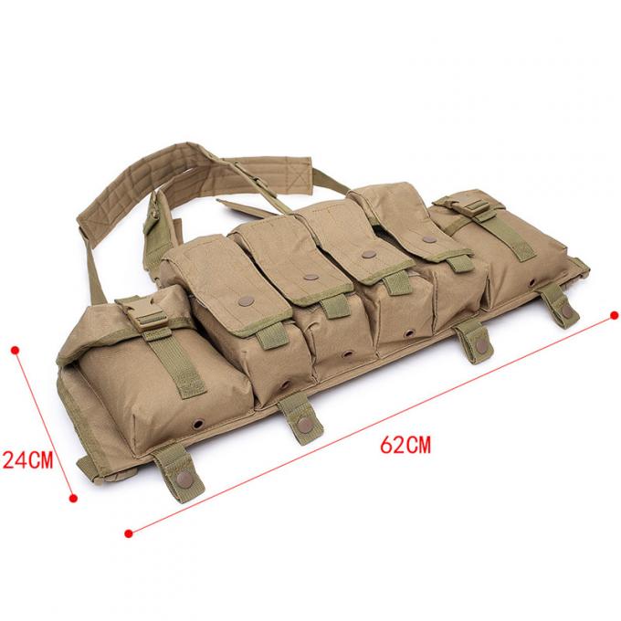Nylon Polyester AK Tactical Vest Camouflage Interior Compartment
