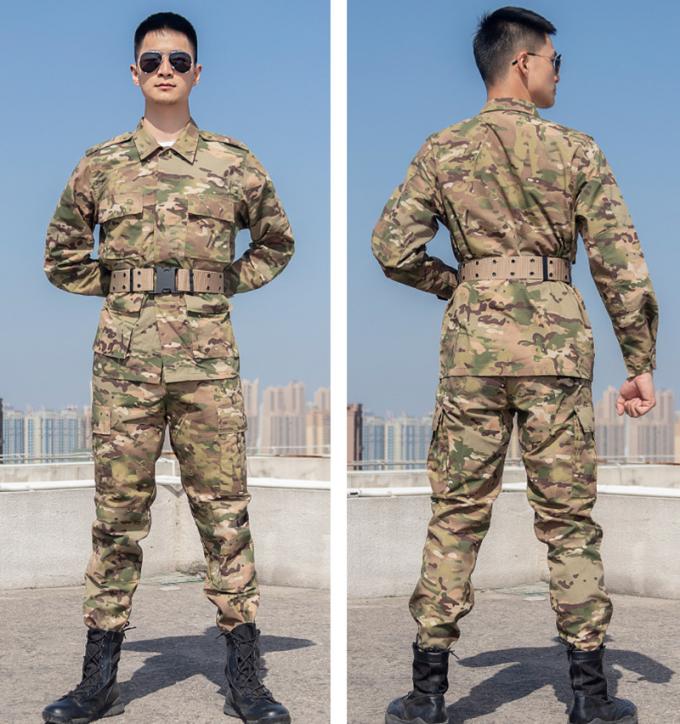 Multicam BDU Military Camouflage Uniform Polyester Cotton Army Bdu Uniform