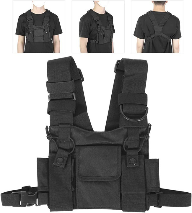 Tactical Hunting Polyester Lining Army Chest Bag Vest Tactical Military ...