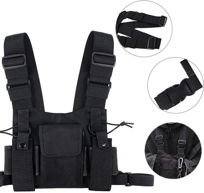 Tactical Hunting Polyester Lining Army Chest Bag Vest Tactical Military ...