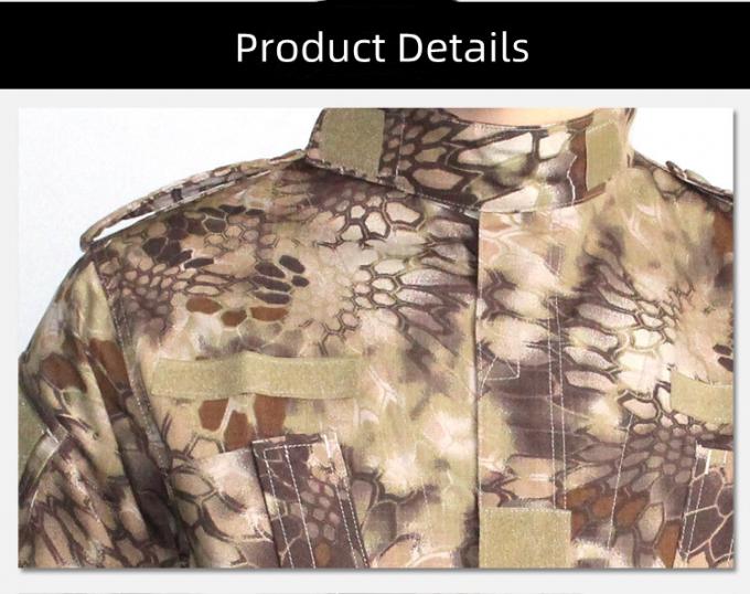 XS-2XL Flame Retardant Military Camo Army Uniform ACU Python Desert ...