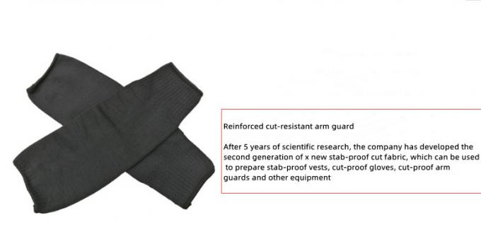 Grade 5 HPPE Cut And Slash Resistant Arm Guard Black 200g