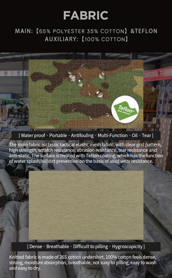 Army Suit Custom Military Camouflage Combat Uniform Frog Combat Shirt