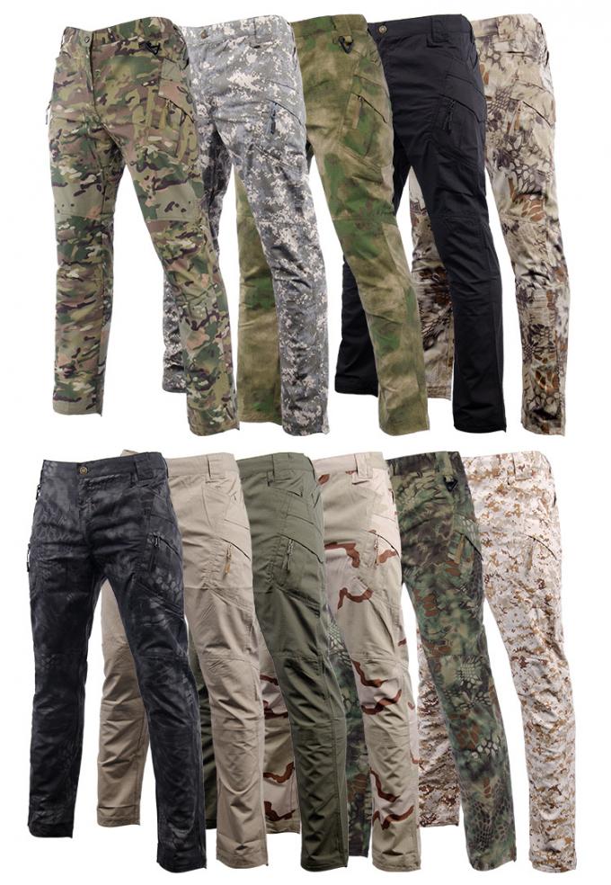 Men Custom Military Uniforms Waterproof Army Combat Uniform Pants