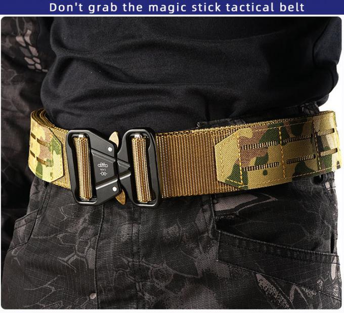 2 Inch Nylon Tactical Belts Quick Release Metal Buckle Military ...