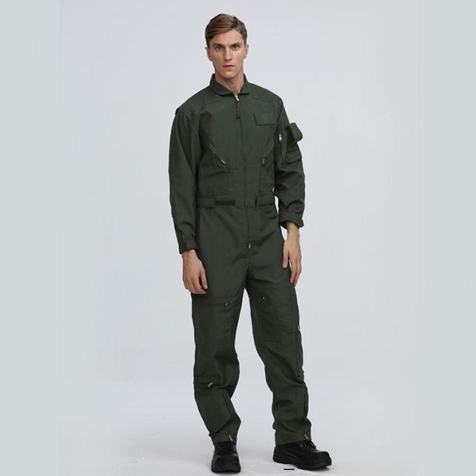 Aramid Flame Retardant Workwear Fireproof Military Uniforms Customization