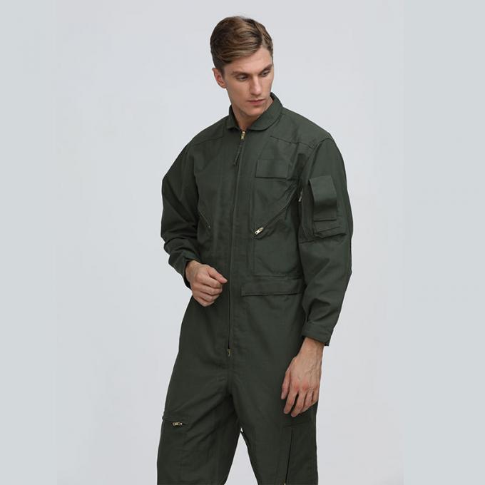 Aramid Flame Retardant Workwear Fireproof Military Uniforms Customization