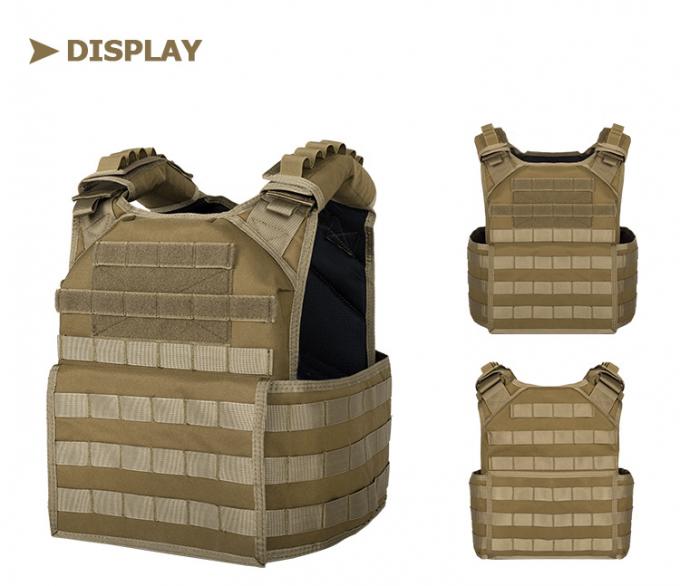 600D Polyester Tactical Vest MOLLE Camouflage Combat Vest Military ...