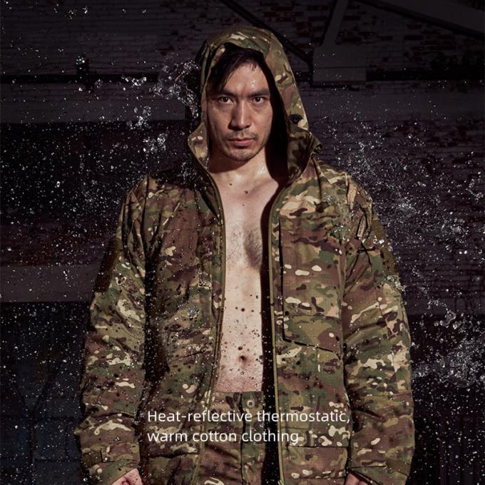 Custom FG Camouflage Uniform Heat Reflective Tactical Jacket Wind Proof