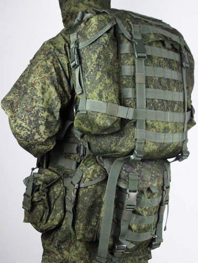 EMR 1000D Polyester Camouflage Tactical Vest With Digital Molle Pack