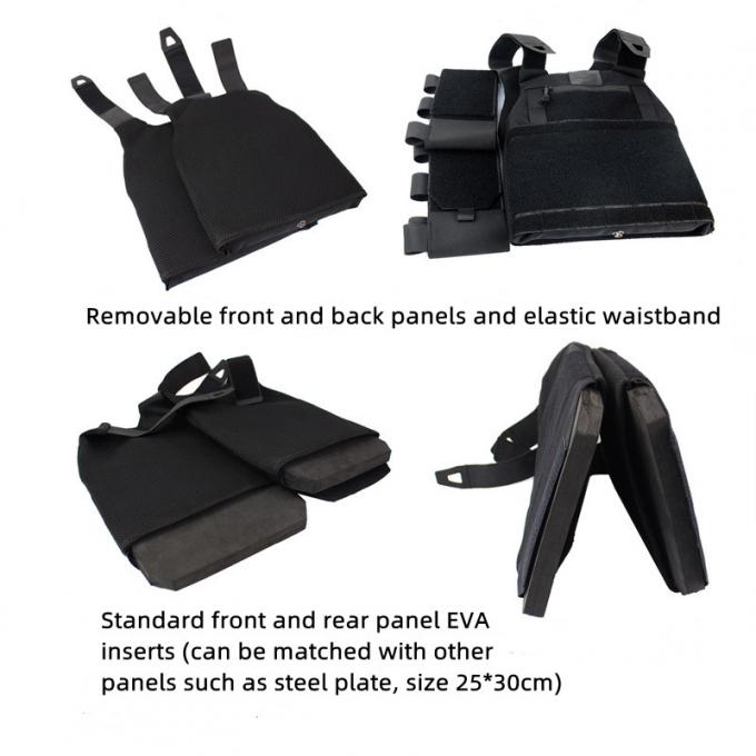 Lightweight Quick Release Military Tactical Vest With Front And Rear ...