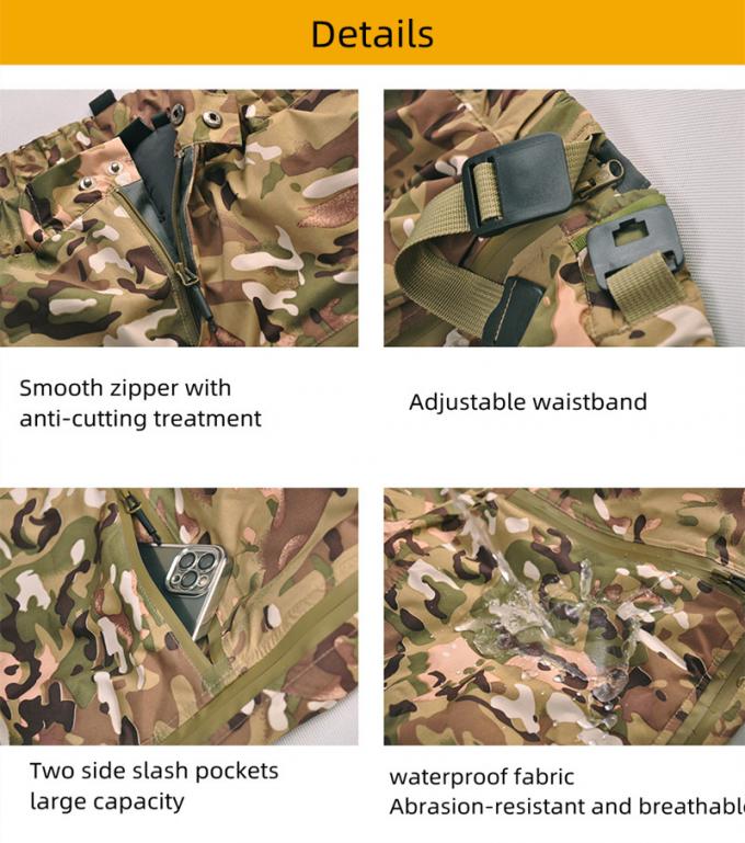 100% Polyester Military Tactical Pants Waterproof and Cold Resistant