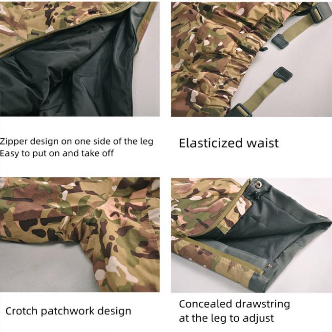 100% Polyester Military Tactical Pants Waterproof and Cold Resistant