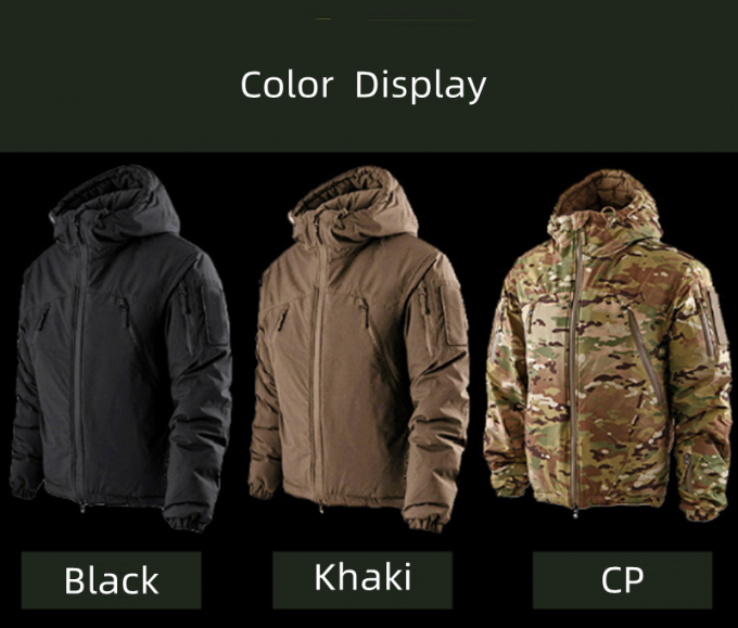 Tactical Waterproof CP Camouflage Jacket Cold Resistance Military ...