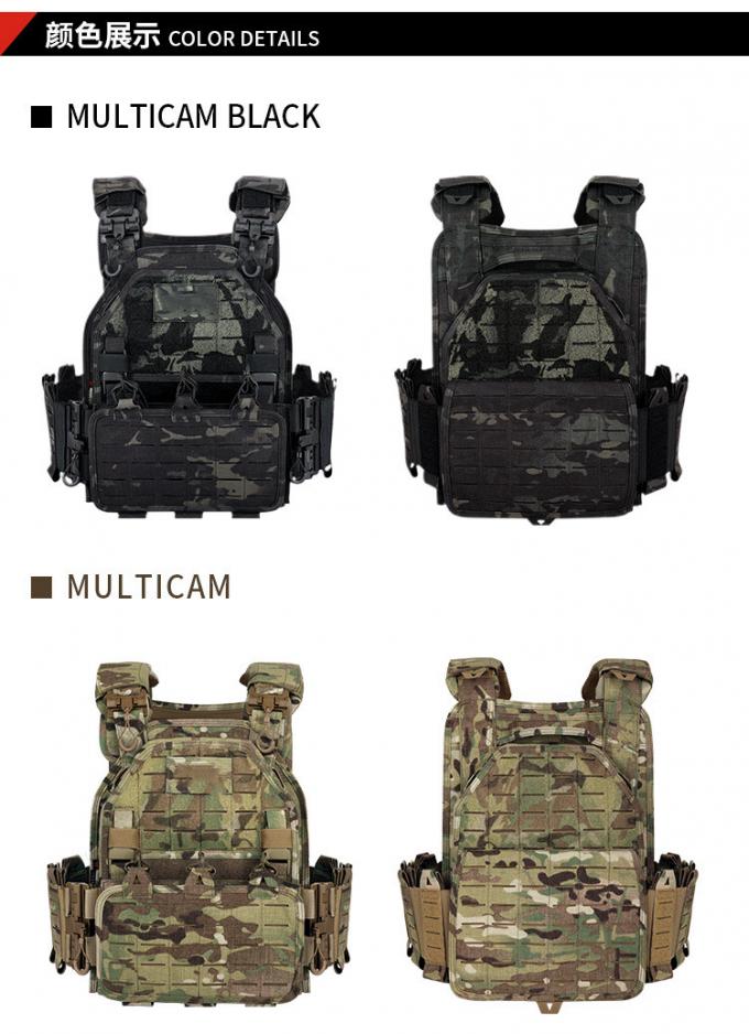 Multicam Military Vest Quick Release Fast Drying Tactical Kit Adjustable